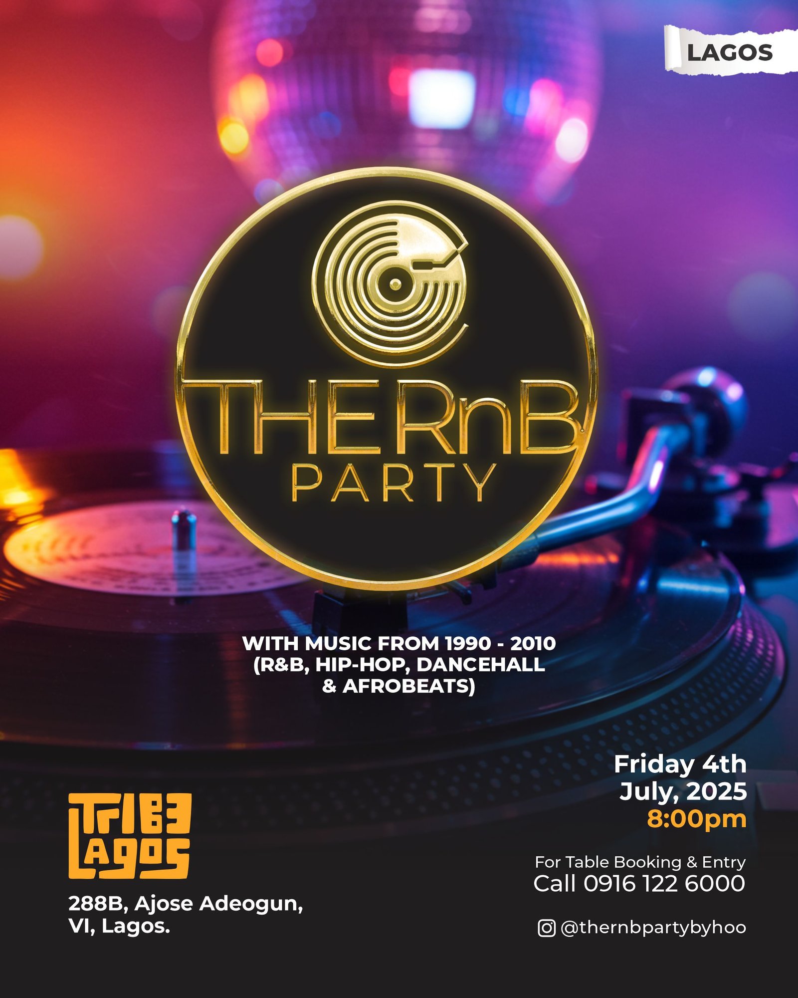 THE RNB PARTY - JULY 4TH - THERNB.PARTY